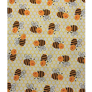 Fat Quarter Quilting Cotton Fabric Bundle Set of 6 Animals