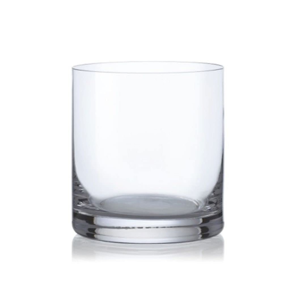 Crystalex 13.5oz (400ml) Whiskey Tumblers DOF Glasses "BLUES". Lead-Free Crystal. Set of 6.