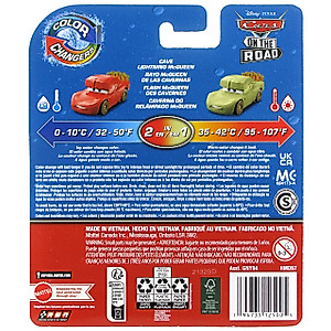 Disney Cars Toys Color Changers 2022 Cars On The Road Cave Lightning McQueen