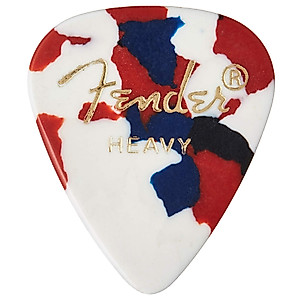 Fender guitar pick (Confetti Heavy)