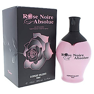 Giorgio Valenti Rose Noire Absolue Women Eau De Parfum Spray, 3.3 Ounce