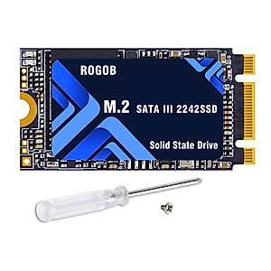 ROGOB 1TB M.2 SATA SSD 2242 NGFF B&M Key Internal Solid State Drive 6Gb/s for Desktop Laptop PC