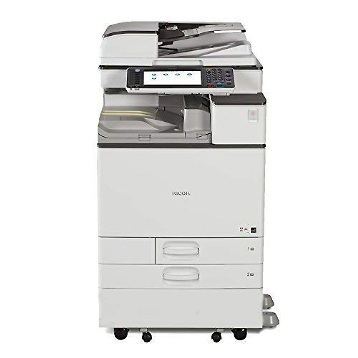Ricoh Aficio MP C4503 Color Multifunction Copier- A3, 45 ppm, Copy, Print, Scan, 2 Trays and Stand (Renewed)