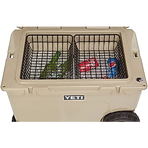 2-Pack Cooler Basket for YETI Tundra Haul, Double Cooler Rack for Double Storage, Dry-Goods Basket for YETI Wheeled Coolers
