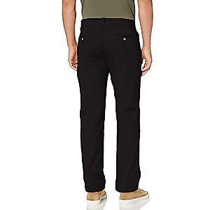 Lee Men's Extreme Motion Canvas Cargo Pant Black 34W x 32L