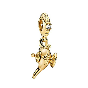 magic lamp Charm 925 Sterling Silver Pendant,Jewelry Beads Gifts for Women Bracelet&Necklace
