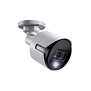 Lorex 5MP Super HD Weatherproof Indoor/Outdoor Add-On Analog Bullet Security Camera w/Warning Light and Remote-Triggered Sirens & Color Night Vision [Camera ONLY]