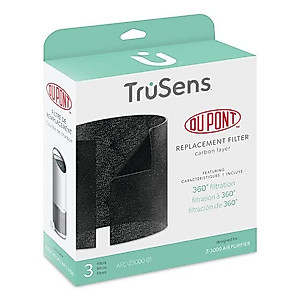 TruSens DuPont Replacement Carbon for Large Z-3000 Standard HEPA Filter | 3 Pack