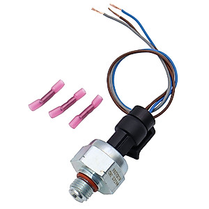 KEJSTED 7.3 ICP Injection Control Pressure Sensor & Pigtail Kit Compatible with Ford Powerstroke 7.3L Diesel ICP102 1807329C92 F6TZ-9F838-A F4TZ9F838A F6TZ9F838A CM5227 112841