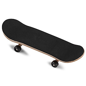 Finger Skateboard Fingerboard Gaming Set, 1Pc Solid Maple Wood Mini Fingerboard Ball Bearing Wheels, Professional Mini Skateboard Fingerboard with Storage Case, Finger Gaming Set