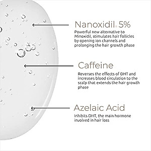 Spectral.DNC-N Leave In Serum to Support Hair Growth by DS Laboratories - Minoxidil Alternative for Men and Women, Experience Fuller, Thicker Hair, Water Based Formula 90 Day Supply (2 fl oz)