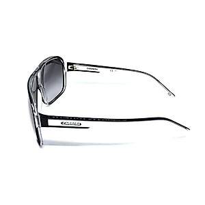 Carrera Grand Prix 2 T4M Pilot Sunglasses Lens Categ, Black/White, 64mm