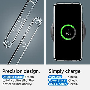 Spigen Liquid Crystal Designed for Galaxy S23 Plus Case (2023) - Crystal Clear