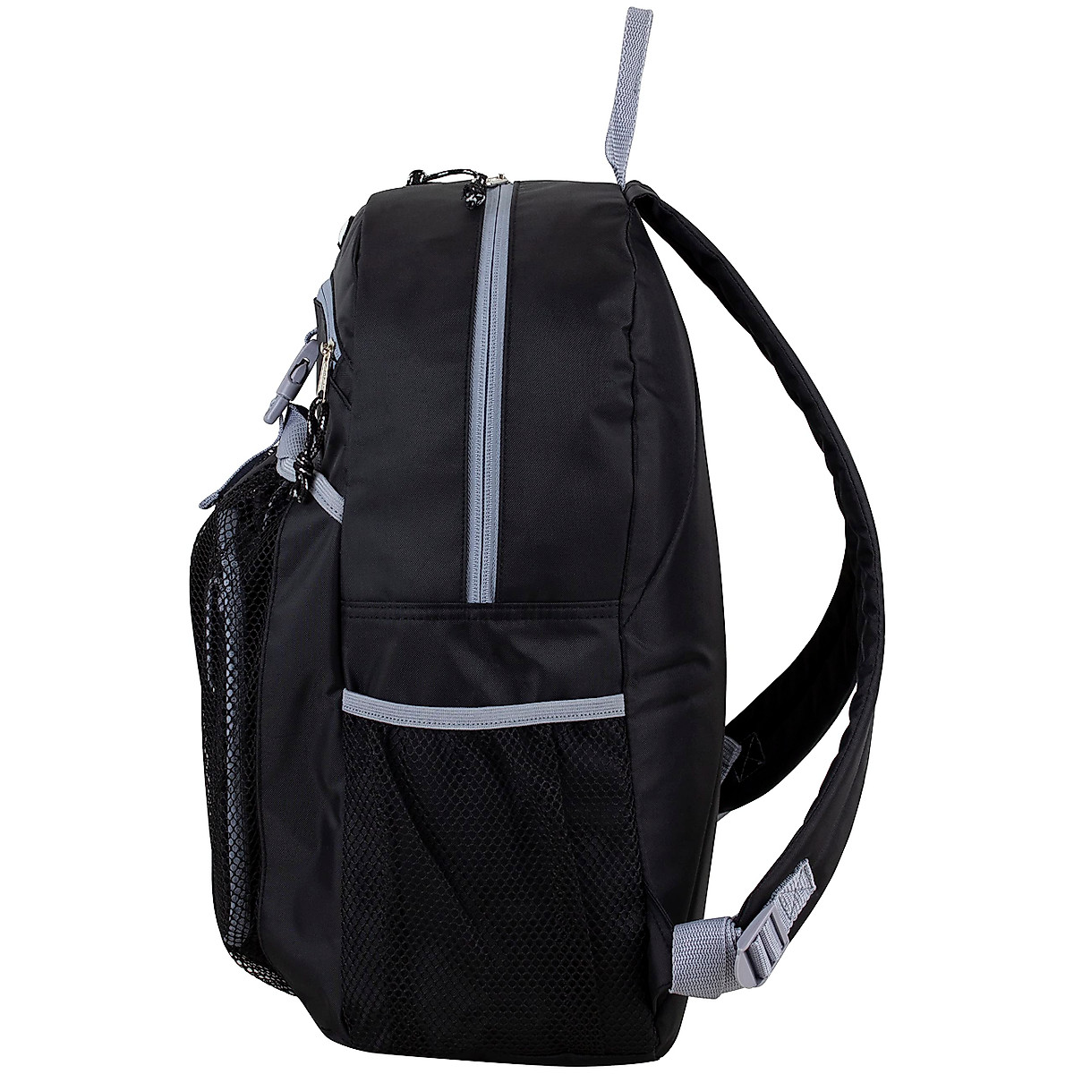 FUEL Lunch Backpack Set Teens Student Water Resistant Bookbag Bag Soft Reusable Insulated Cooler Lunch Box Thermal Travel Office Lunch Bag, Black