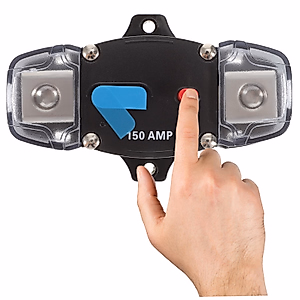 ERINGOGO 3pcs 150A Circuit Breaker rv Circuit Breaker Marine amp Circuit Breaker Automotive Circuit Breaker Marine amplifiers Manual Reset Circuit Breaker Bakelite Yacht Boat Automatic