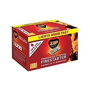Zip Premium All Purpose Wrapped Fire Starter 60 Pack
