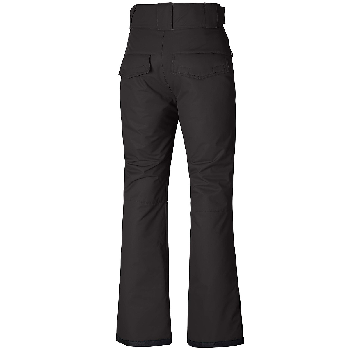 wantdo Women's Waterproof Ski Pants Winter Warm Snowboard Pants Outdoor Snow Pants Black Large