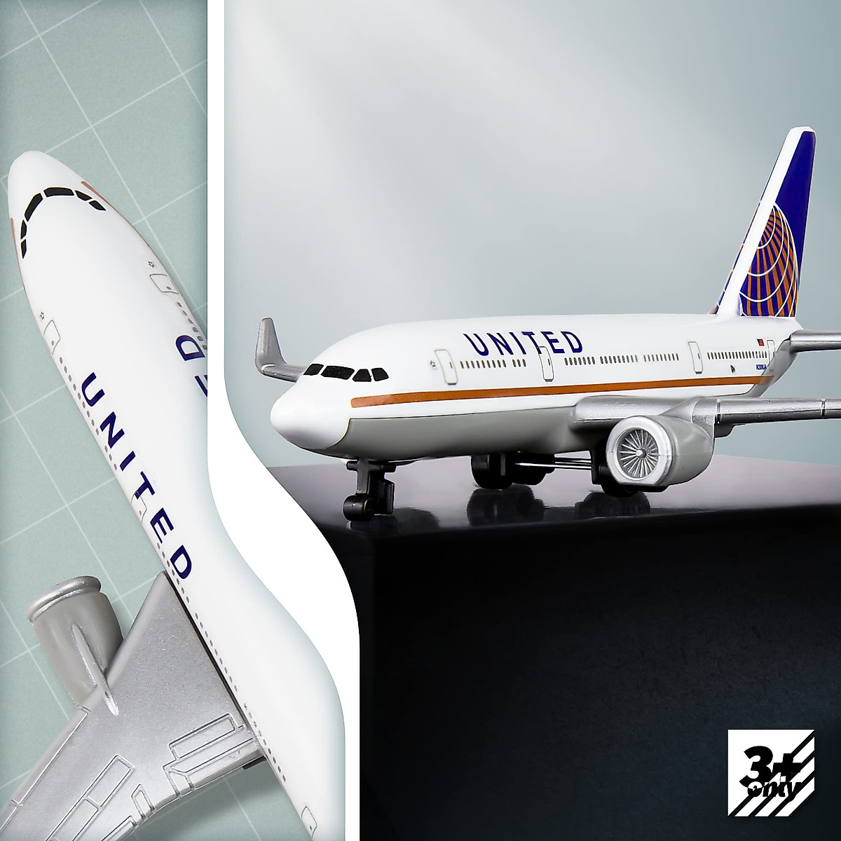 Joylludan Model Planes United Model Airplane Toy Plane Aircraft Model for Collection & Gifts