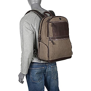 BELLINO Autumn Computer Backpack Scan Express, Brown