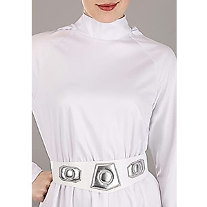 STAR WARS Adult Princess Leia Hooded Costume, Womens Halloween Costume - Officially Licensed Medium