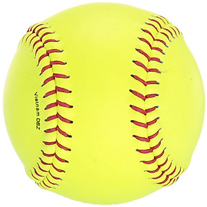 Wilson Sporting Goods A9075 Pony League Softball (12-Pack), Optic Yellow, 11-Inch (WTA9275BSST)