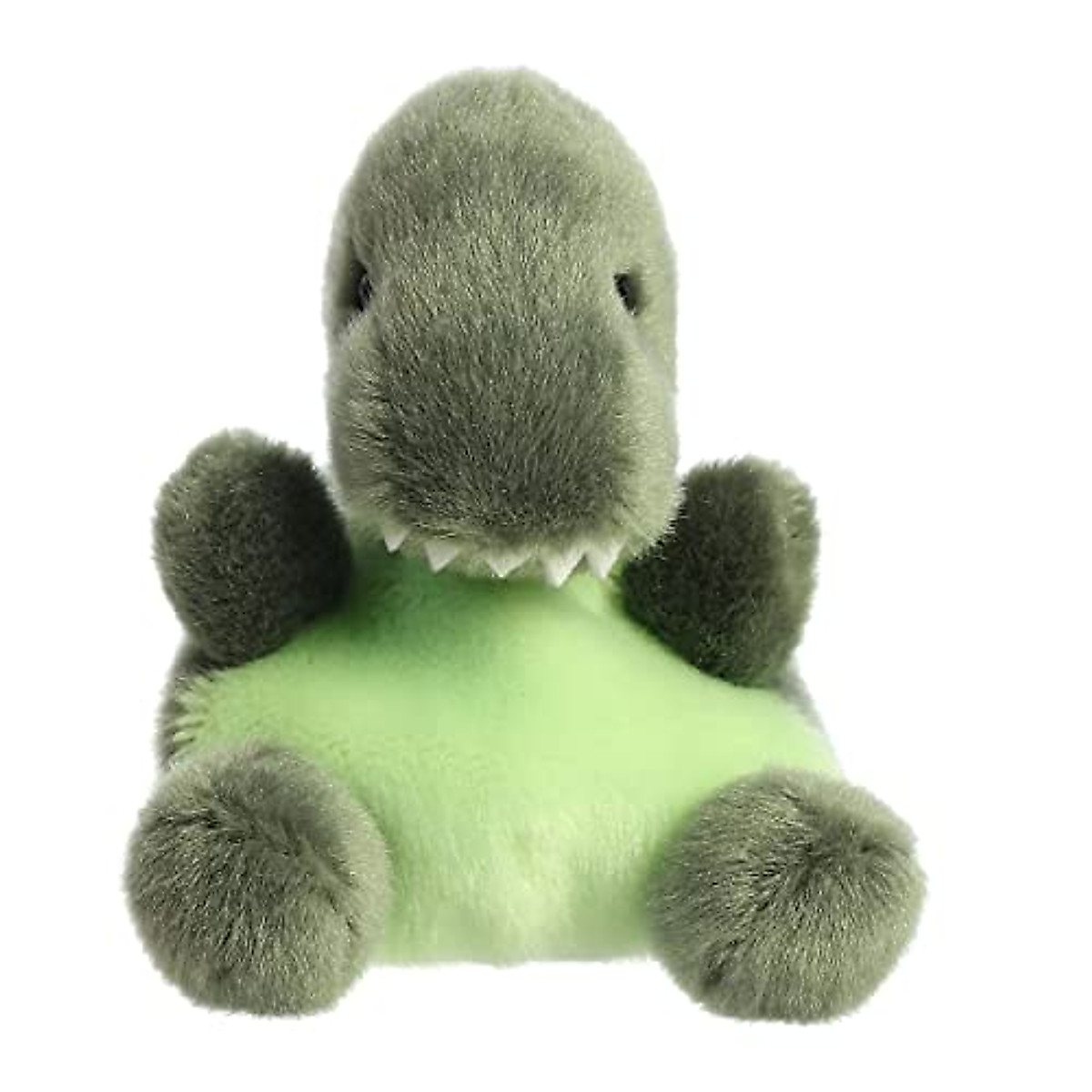 Aurora® Adorable Palm Pals™ Tyranno Rex™ Stuffed Animal - Pocket-Sized Play - Collectable Fun - Green 5 Inches