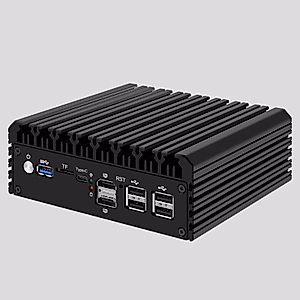 MOGINSOK Firewall Appliance 2.5GbE, 6X Intel I226V Nics 12th Gen Intel I3 N305(8C/8T up to 3.8GHz) Portable Firewall Mini Computer Router Barebone NO DDR5 RAM NO M.2 NVMe SSD TDP 15W USB3.2