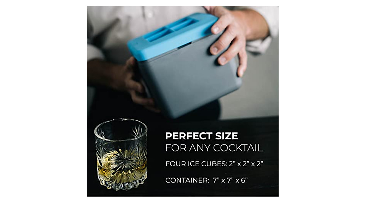 True Cubes Clear Ice Cube Maker | Perfect Clear Ice for Cocktails