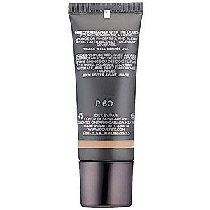 Cover FX Natural Finish Foundation: Water-based Foundation that Delivers 12-hour Coverage and Natural, Second-Skin Finish with Powerful Antioxidant Protection - P60, 1 Fl Oz