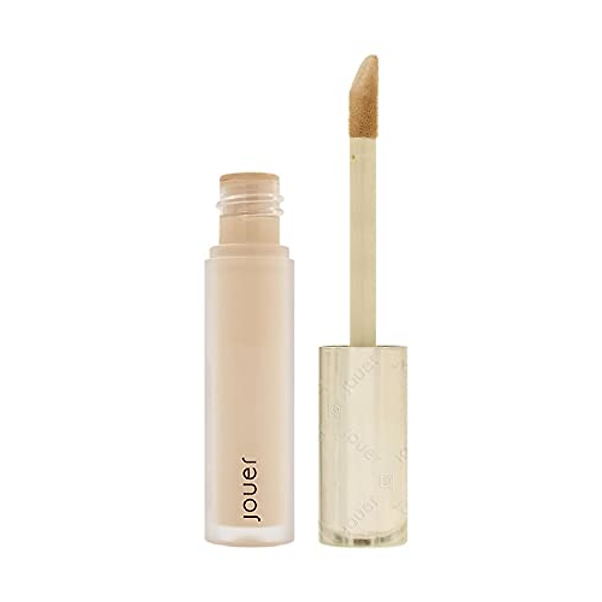 Jouer Essential High Coverage Liquid Concealer - Soft Matte Finish - 25 Shades - Healthy Ingredients - Paraben, Gluten & Cruelty Free - Vegan Friendly,Amber- Dark Skin with Golden Undertones