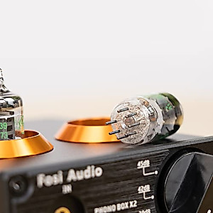 Fosi Audio 7-Pin 5654W Tested/Matched Vacuum Tubes Substitute for 6AK5 6J1 6J2 6J1P EF95 Preamplifier Tubes (2PCS)