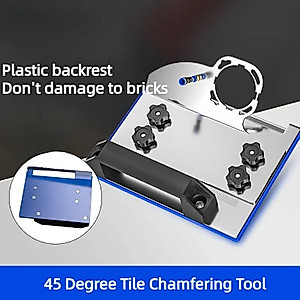 Angle Grinder Stand, 45 Degree Tile Chamfering Tool, Angle Grinder Holder Tile Tools, Adjustable Angle Grinder Bracket for 100-Type Angle Grinder