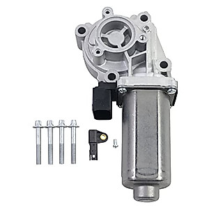 27107566296 Transfer Case Shift Actuator 4WD Replacement for 2003-2010 BMW E53 X5 E83 X3 27107541782 27103455136 27103455139 Actuator Motor Gear with sensor