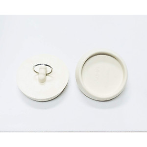 PF WaterWorks PF0436 2" Rubber Sink Stopper, White