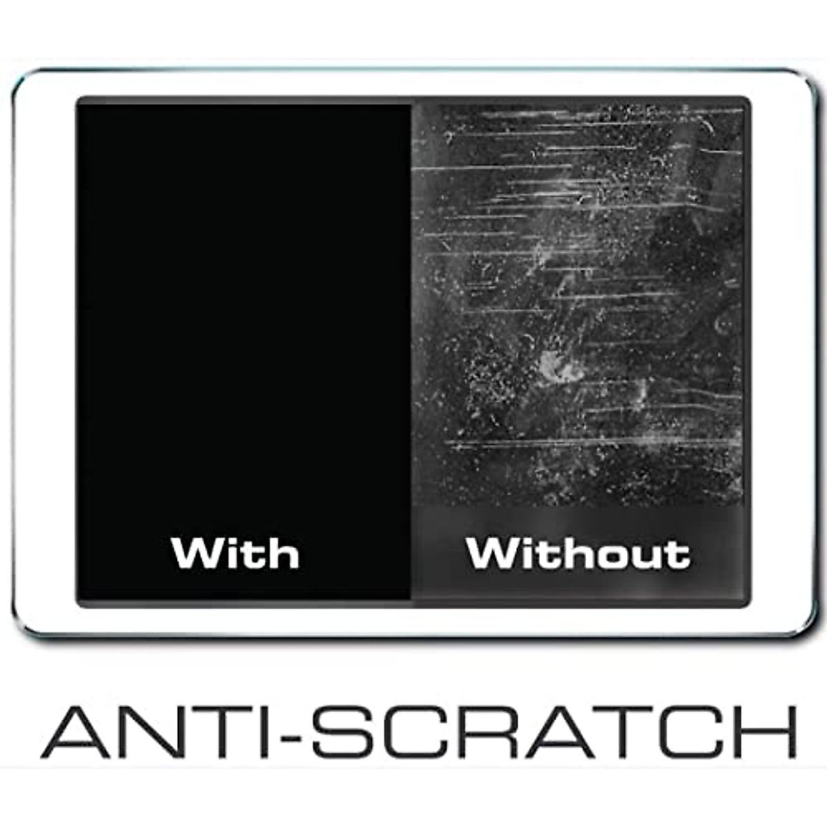 GEAMCAR Screen Protector Compatible with Chrysler Pacifica 2021 2022 [Compatible with 10.1 Inch Touchscreen] - Tempered Glass Compatible With Pacifica Uconnect 5