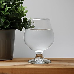 Cristar Brandy Snifter Glasses, (Set Of 4) Brandy Glasses, 11.5oz Taster Glasses, Craft Beer Glasses, Dishwasher-Safe, Lead-Free, Cognac Glasses, Tulip Glasses, Made In Colombia.