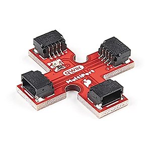 SparkFun Qwiic MultiPort - 4x Qwiic Connectors, 2x 4-40 Mounting Points - I2C Connectivity