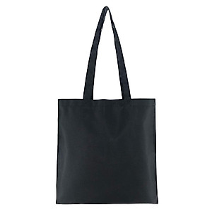 HOLYLUCK Reusable Grocery Bags,Heavy Duty Foldable Shopping Tote Bag (5 T black)