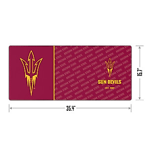 YouTheFan NCAA Arizona State Sun Devils Logo Series Desk Pad