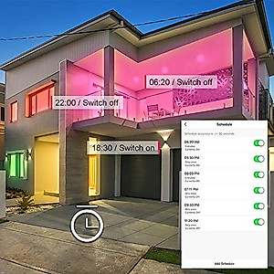 Dogain Smart Light Bulb Works with Alexa Google Home Siri Shortcut E12 Base B10/B11 WiFi-Bluetooth Candelabra LED Light Bulb Color Changing Dimmable Chandelier Light Bulbs 360 lm 35w Equivalent 4 Pack