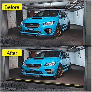 Garage Door Seal, West Bay 13.4 ft Long Bottom Rubber Weatherproof Garage Threshold Seal Weatherproof Rubber DIY Weather Stripping