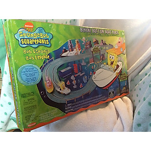 Nickelodeon Spongebob Bikini Bottom Boat Race Playset