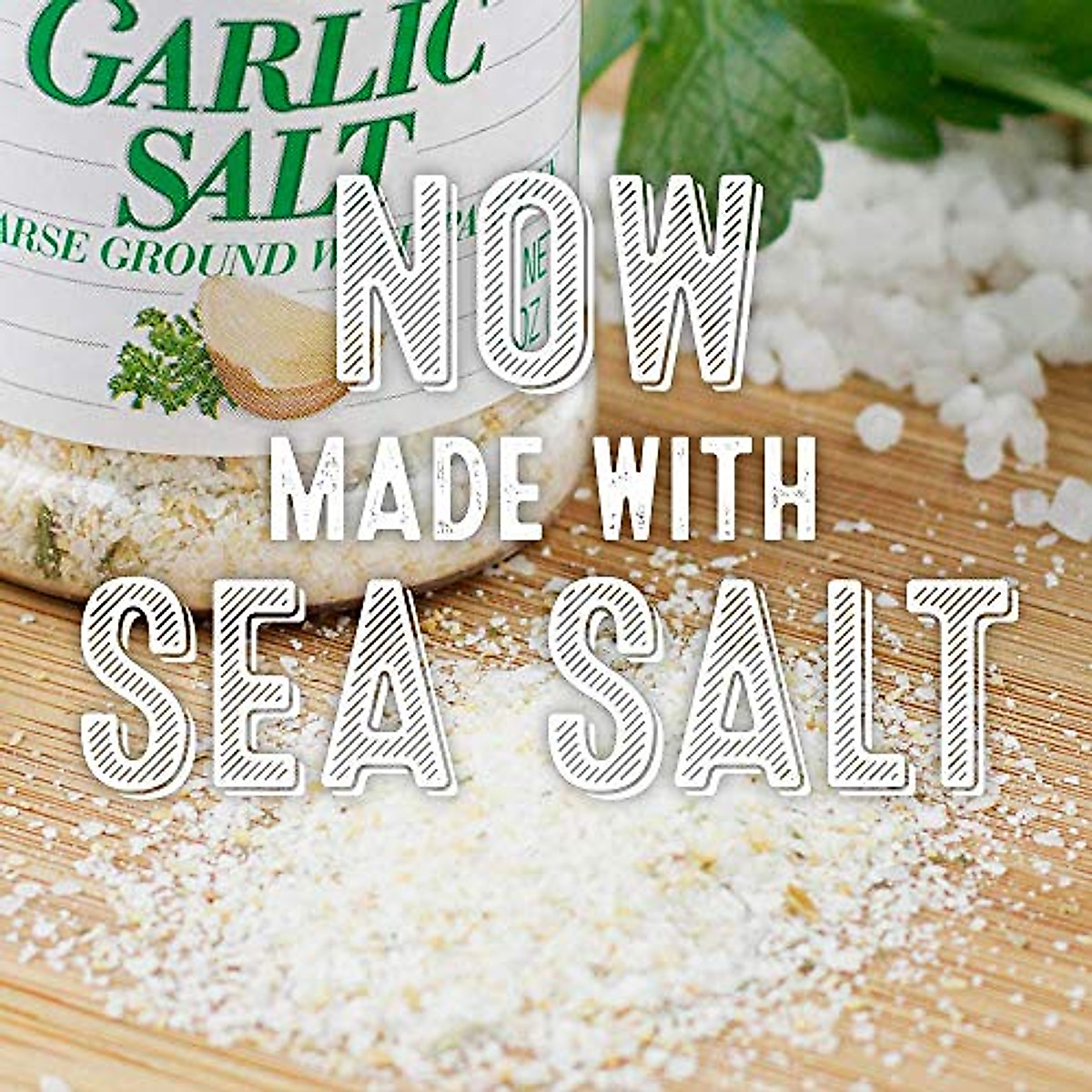 Lawry's Coarse Ground with Parsley Garlic Salt, 11 oz (packaging may vary)