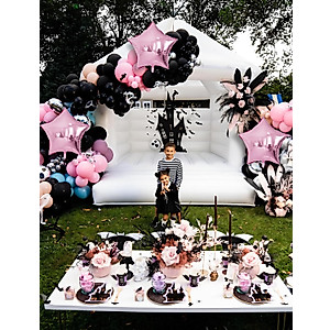 Adeyoo Pink Star Balloons,20Pcs 18 Inch Star Shaped Balloons Set,Large Foil Balloons Helium Mylar Balloons for Girl Christmas Birthday Wedding Anniversary Baby Shower Party Decorations Supplies