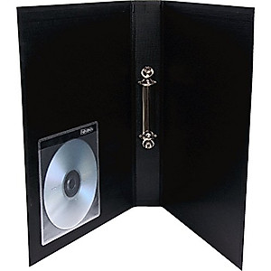 Fellowes 98315 Adhesive CD/DVD Holders, 5-Pack