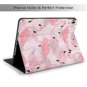 Flamingo Background Case Fit for IPad Air 3 Pro 10.5 Inch Case with Auto Sleep/Wake Ultra Slim Lightweight Stand Leather Cases