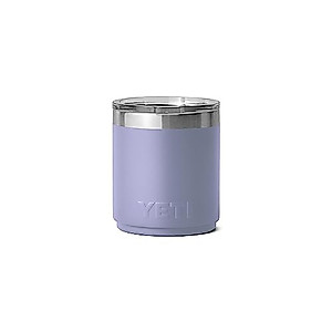 YETI Rambler 10 oz Stackable Lowball 2.0, Vacuum Insulated, Stainless Steel with MagSlider Lid, Cosmic Lilac