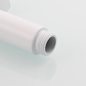 Tecmolog 2 Pieces Toilet Shower Head Stainless Steel Handheld Bidet Sprayer Head for Kitchen and Bathroom Cleaning