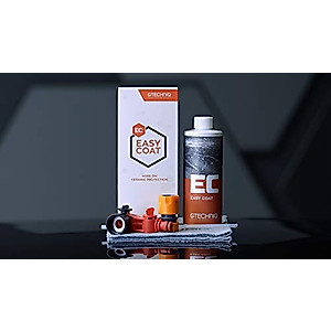 Gtechniq - Easy Coat Kit - Up to 3 Months of Durability; Quick & Easy to Apply; Coating Safe; Apply to Auto Paint or Glass Surfaces; Protect from UV Rays, Chemicals, Weather, Dirt (500 milliliters)