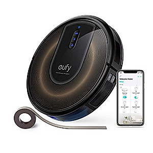 eufy by Anker, RoboVac G30 Edge, Robot Vacuum with Smart Dynamic Navigation 2.0, 2000Pa Suction, Wi-Fi, Boundary Strips, for Carpets and Hard Floors. (Renewed)